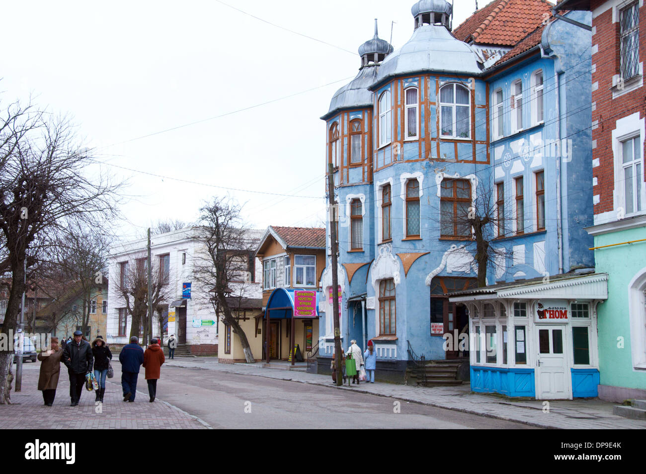 Street in Zelenogradsk, Kaliningrad Stock Photo - Alamy
