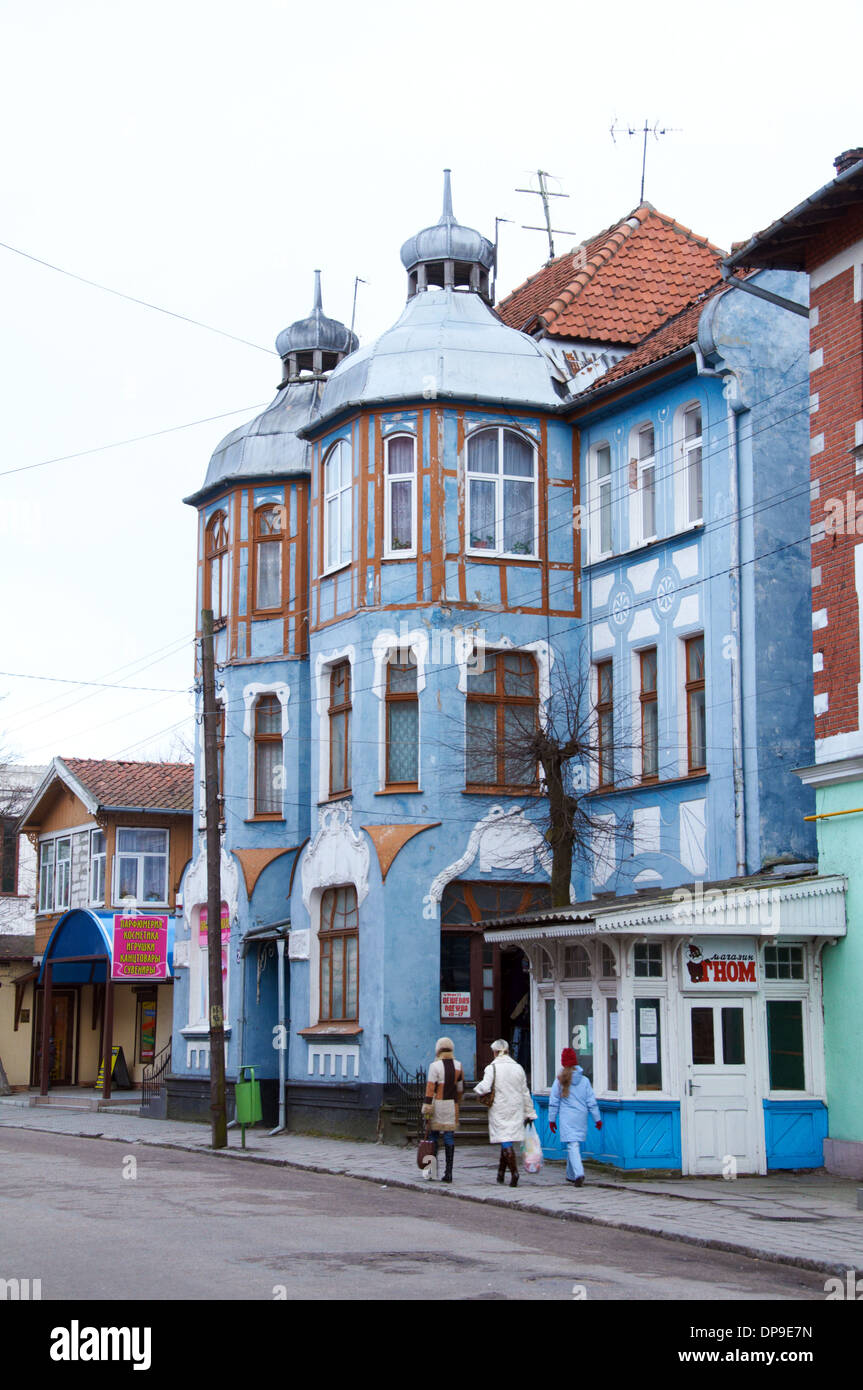 Street in Zelenogradsk, Kaliningrad Stock Photo - Alamy