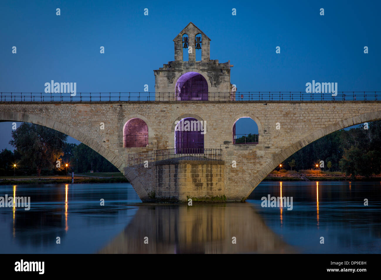 Bridge over rhone river hi-res stock photography and images - Alamy