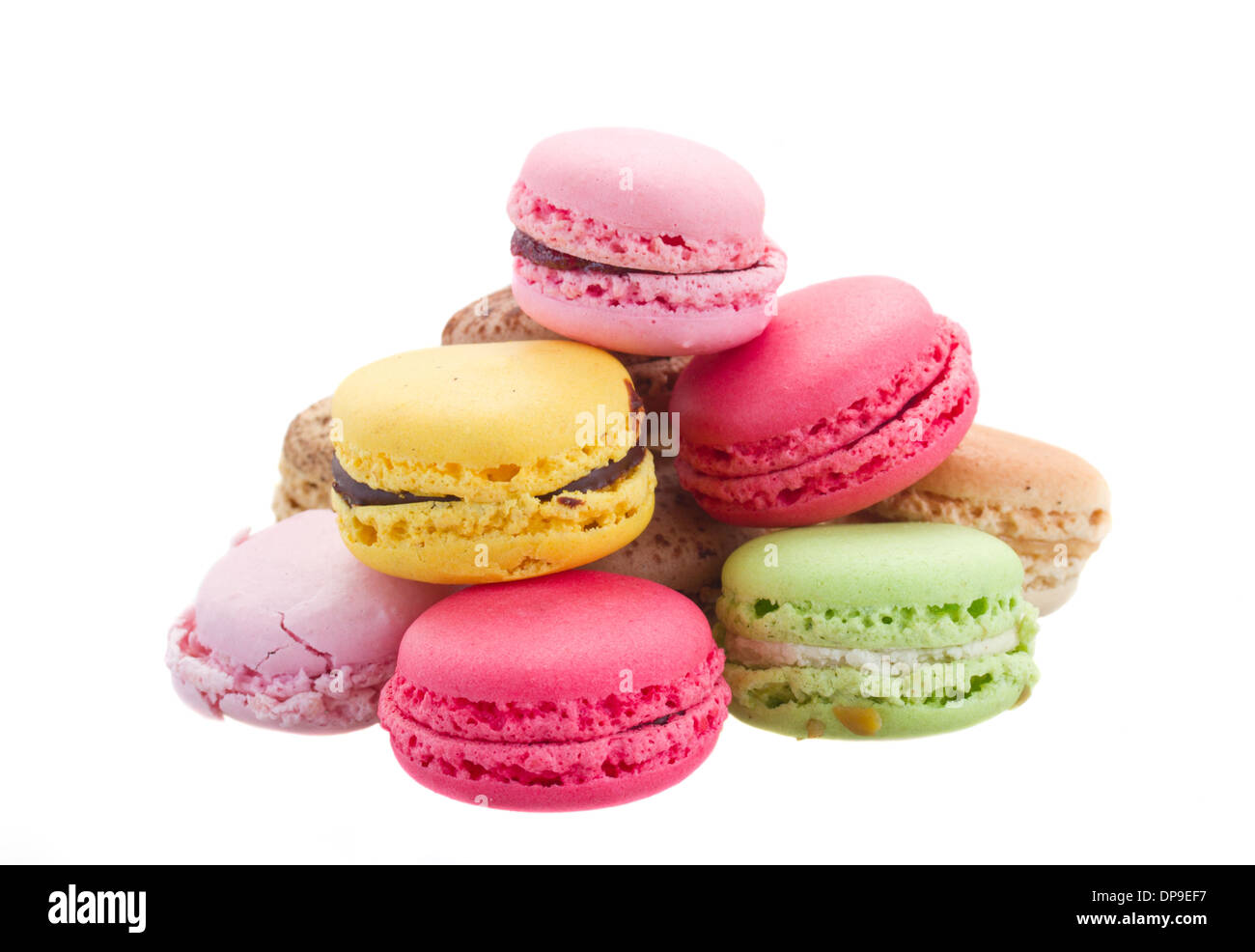 pile of macaroons Stock Photo - Alamy
