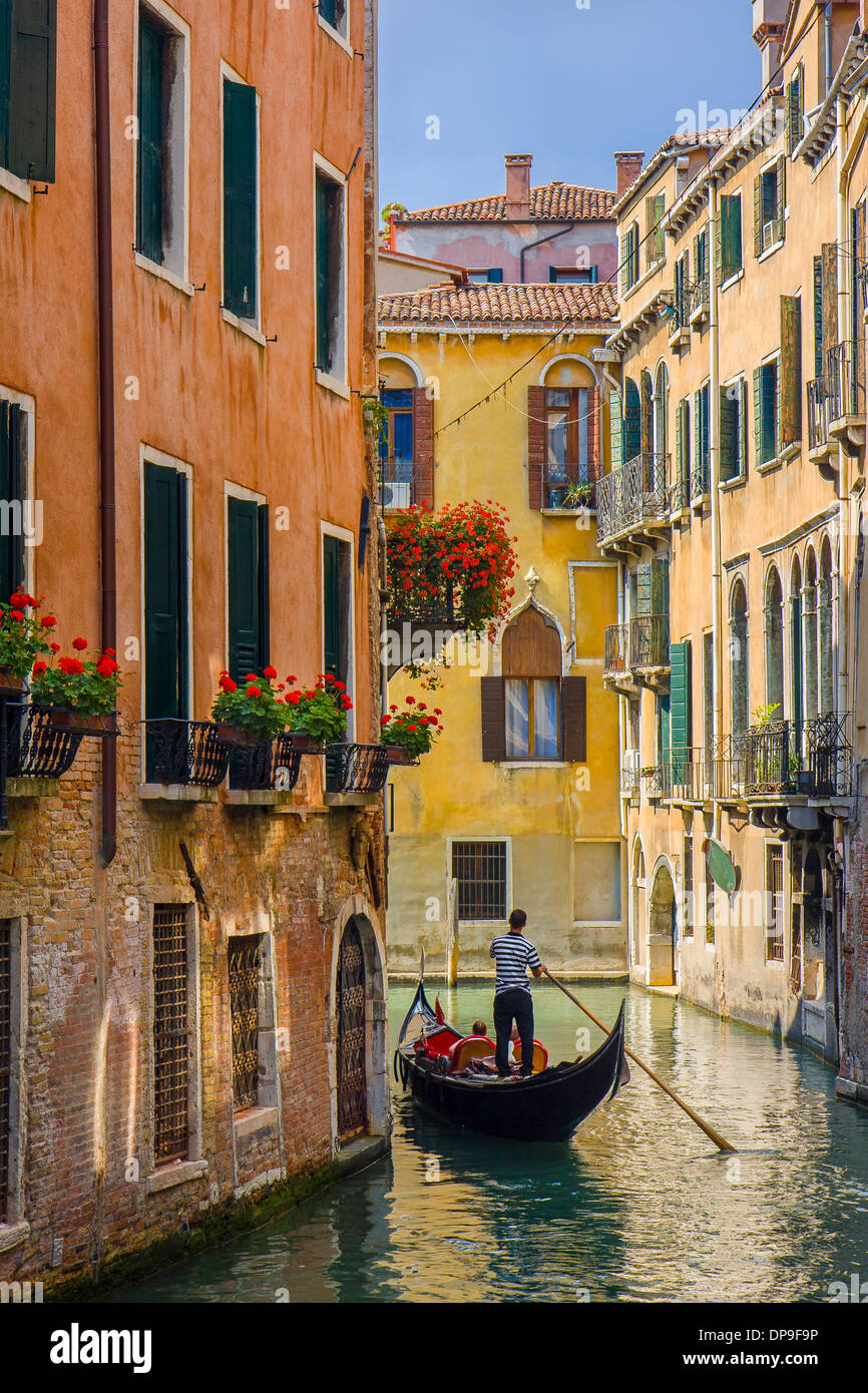Ride on a gondola in venice hi-res stock photography and images - Alamy