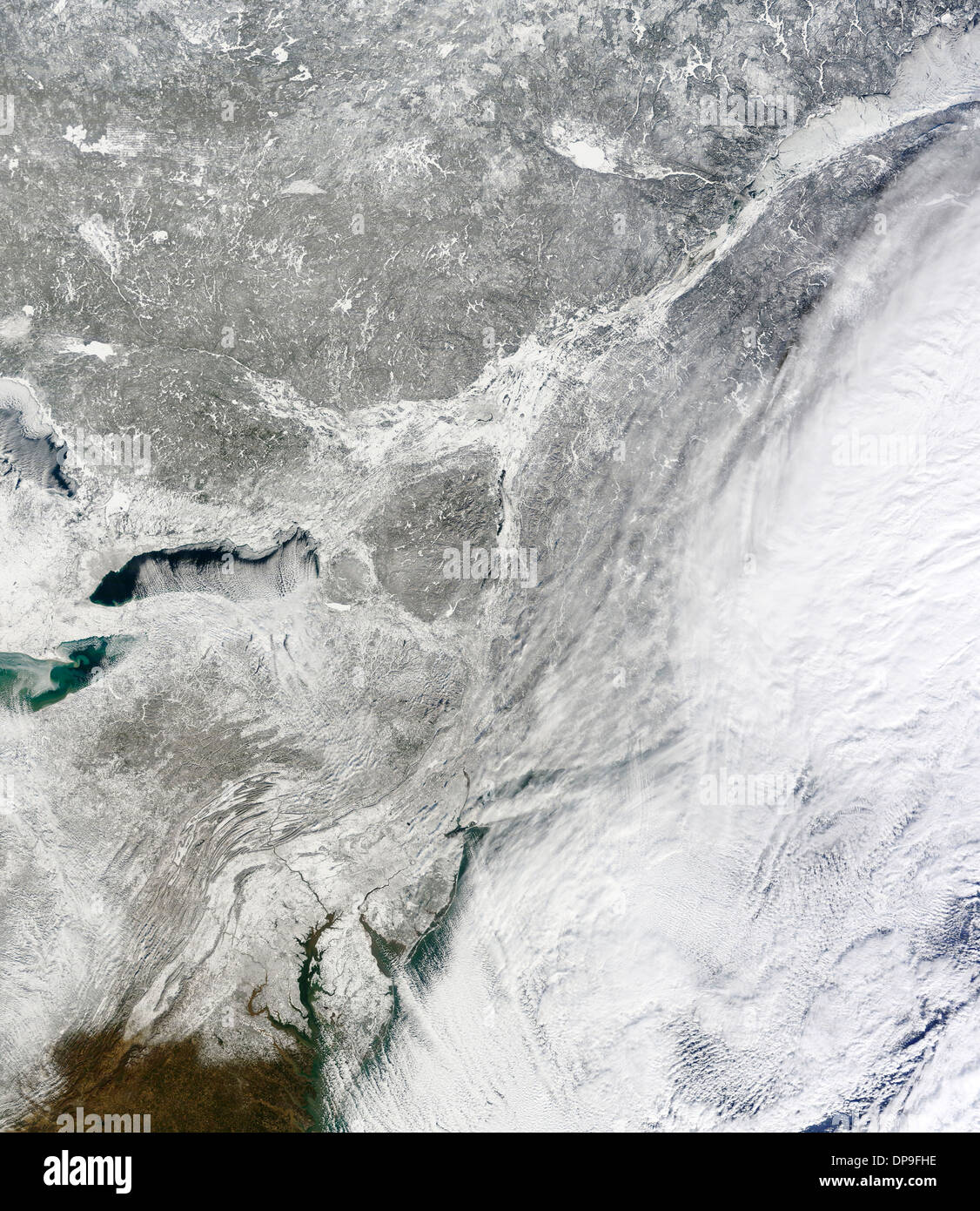 The first winter storm sweeps across the Northeastern U.S. captured on ...