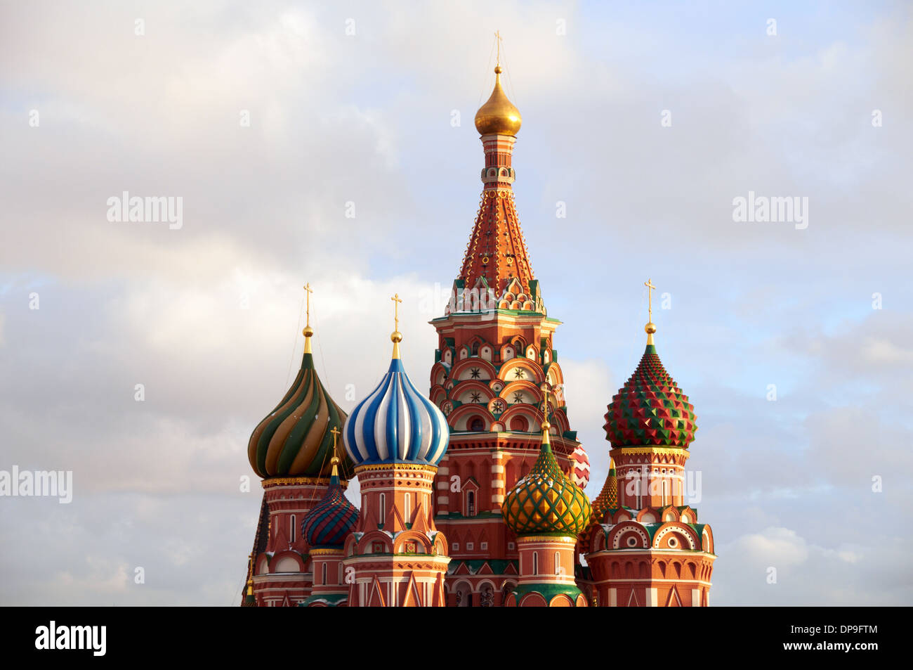 Saint Basil's Cathedral at the Red Square, Moscow Stock Photo - Alamy