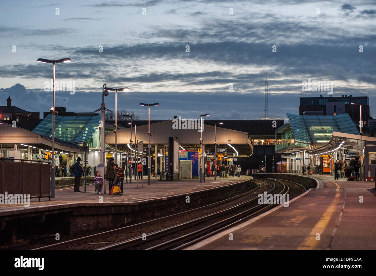 Clapham Junction, London - the busiest train station in Europe Stock ...