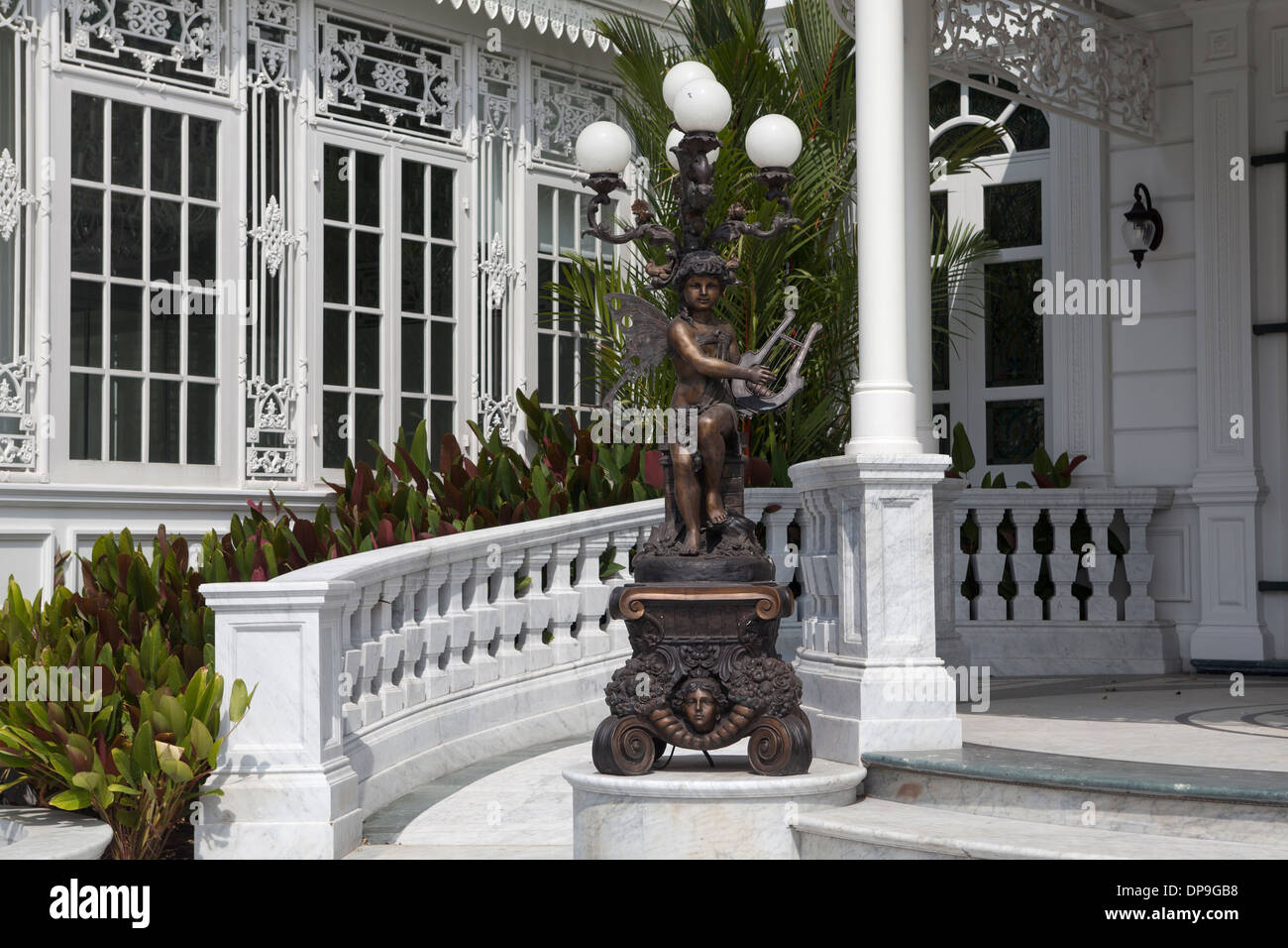 Pavilion in the grounds of Dusit Palace Bangkok Thailand Stock Photo ...