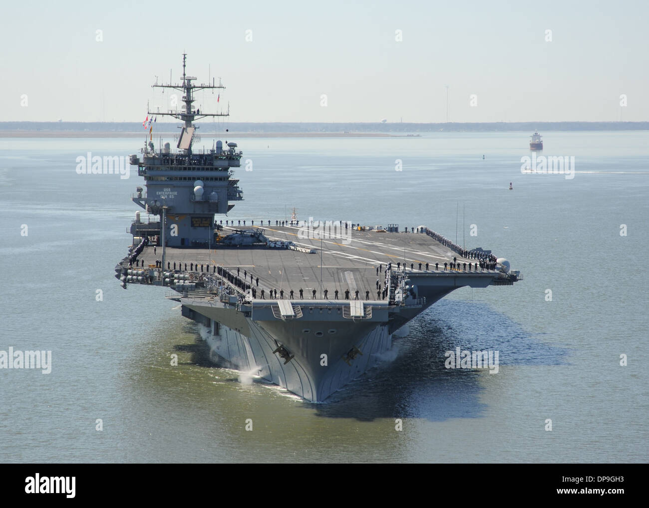Uss enterprise aircraft carrier hi-res stock photography and images - Alamy