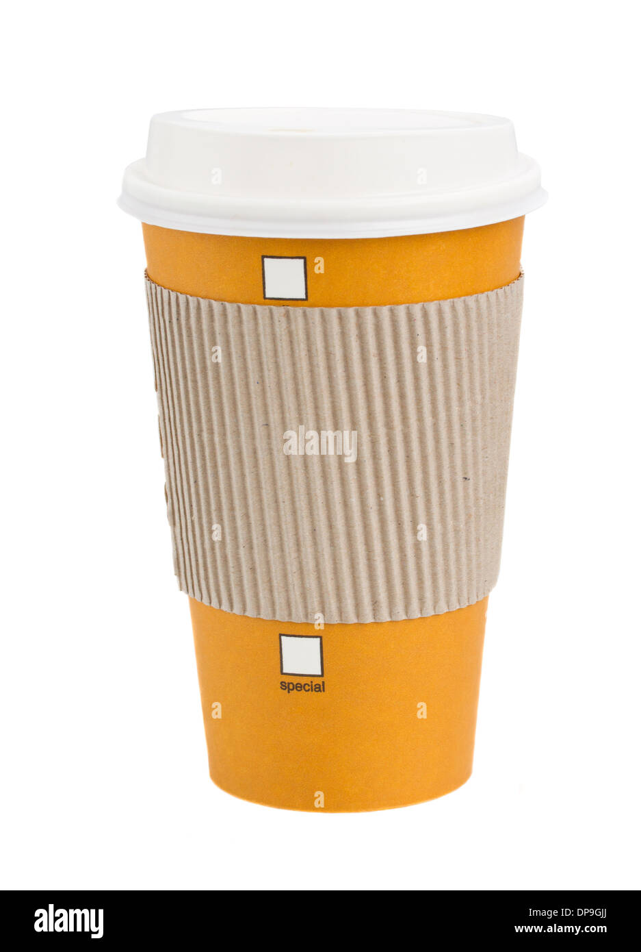 take away coffee in wrap Stock Photo - Alamy