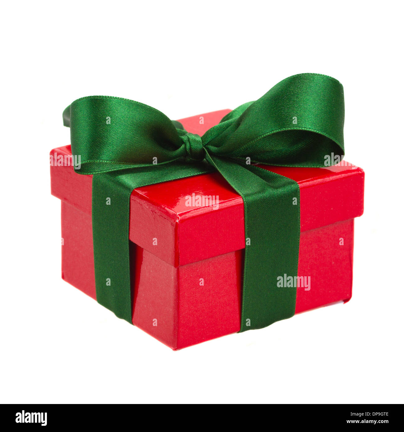 red gift box Stock Photo - Alamy