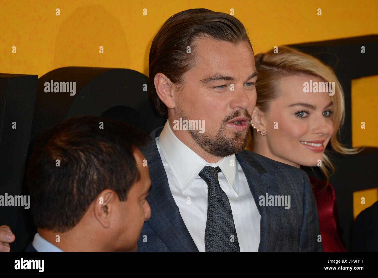 London, UK. 9th January 2014. Leonardo DiCaprio arrives at the UK ...