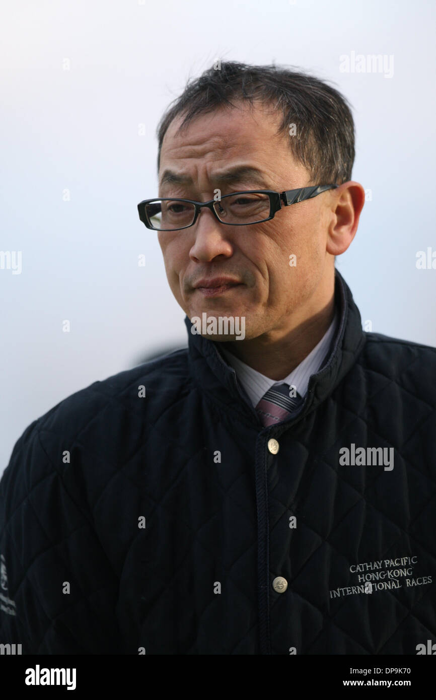 Kyoto, Japan. 5th Jan, 2014. Katsuhiko Sumii Horse Racing : Trainer ...
