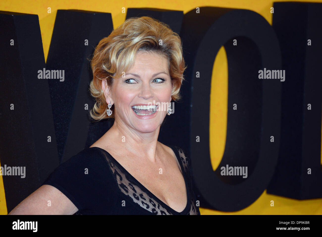 London, UK. 9th Jan, 2014. Fiona Fullerton arrives at the UK Premiere ...