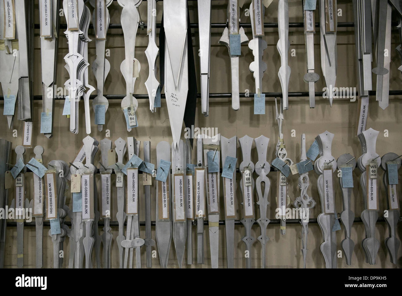 The factory of clock maker Electric Time Company Stock Photo - Alamy