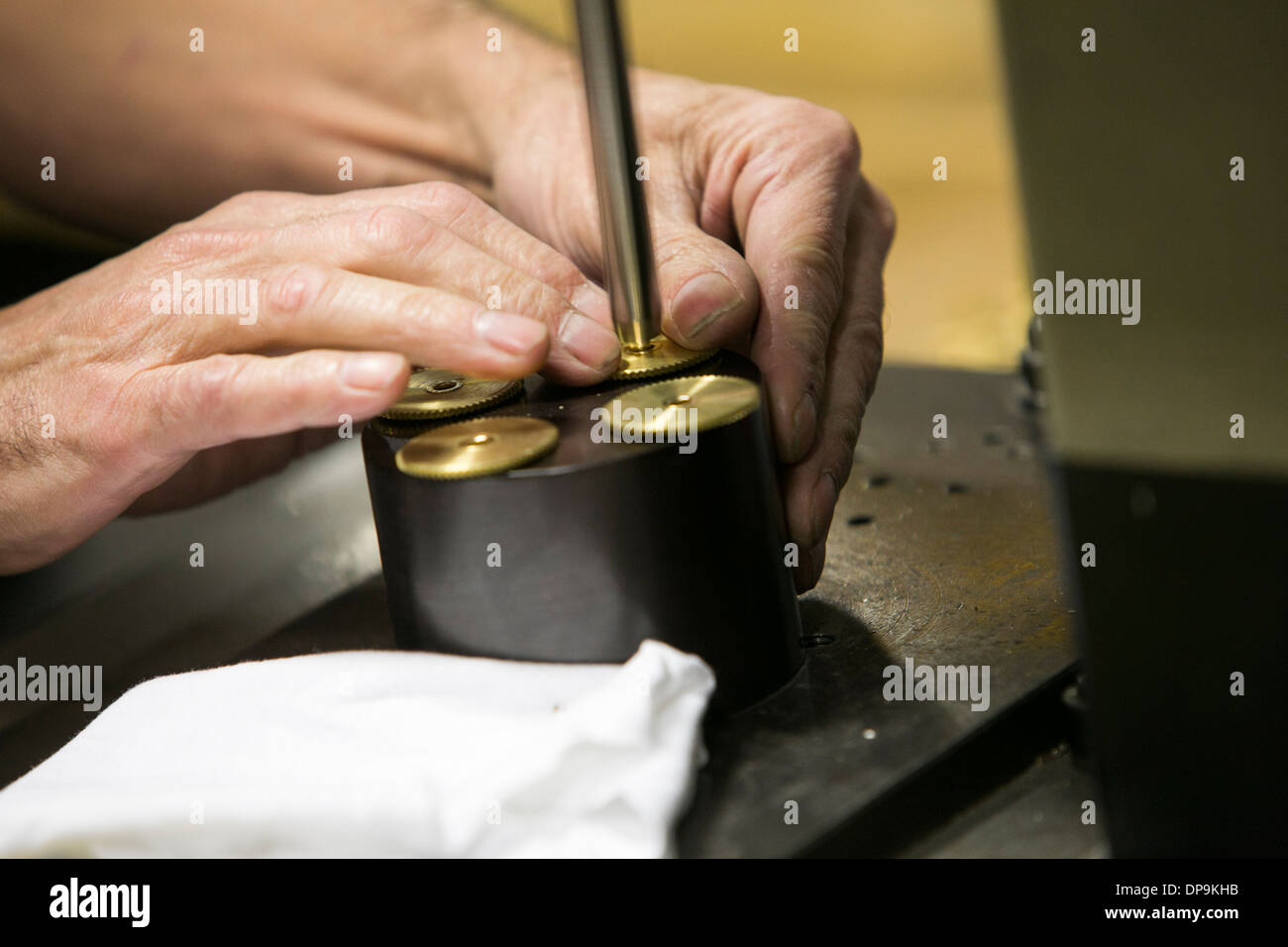 The factory of clock maker Electric Time Company Stock Photo - Alamy
