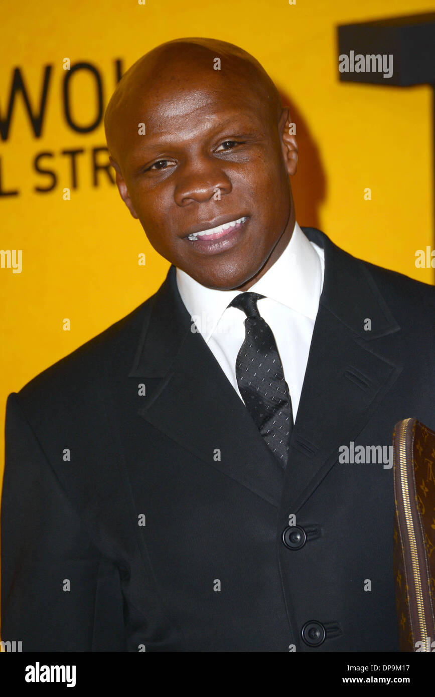 London, UK. 9th Jan, 2014. Chris Eubank arrives at the UK Premiere ...