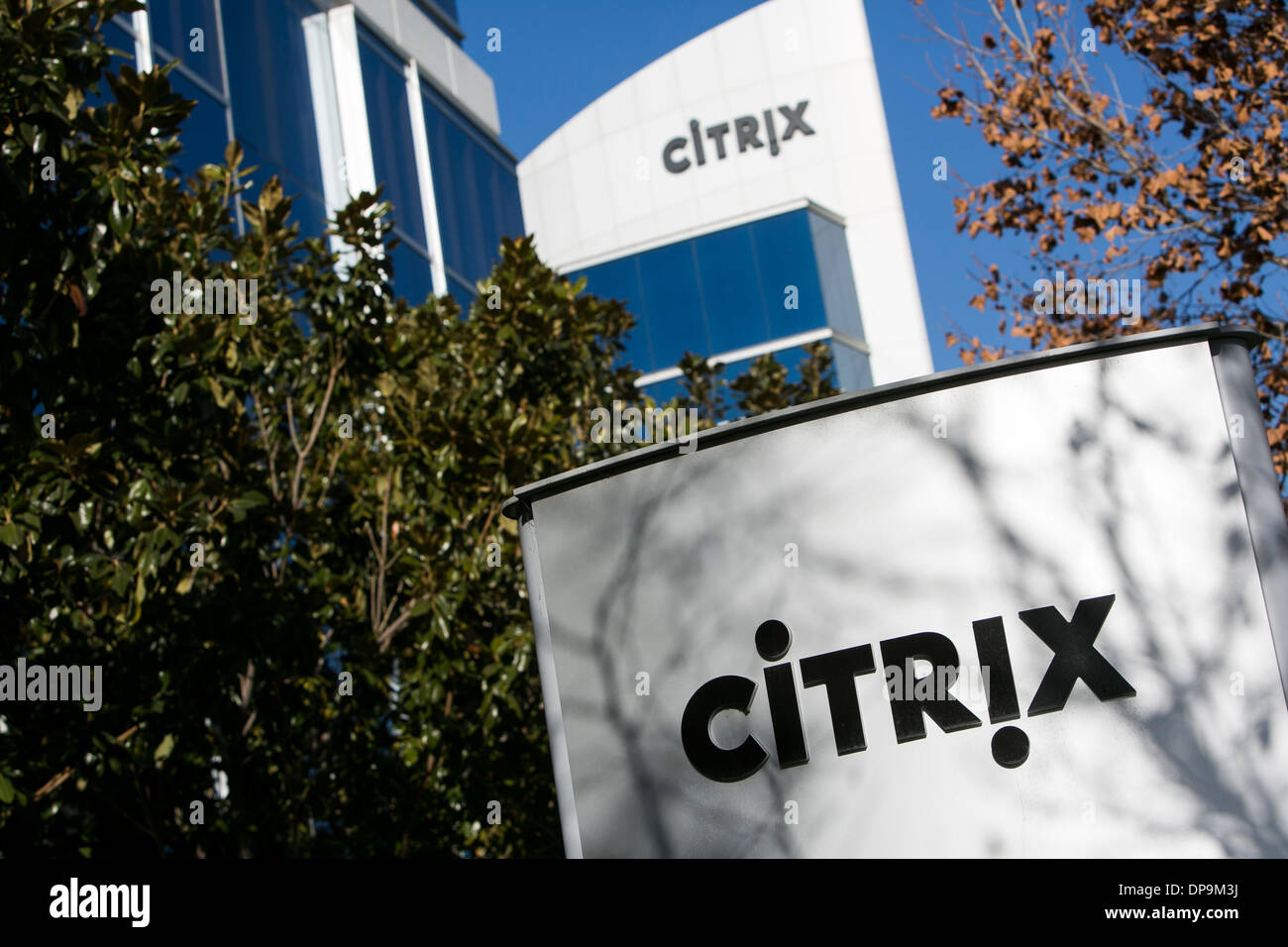 The headquarters of Citrix Systems in Santa Clara, California Stock ...