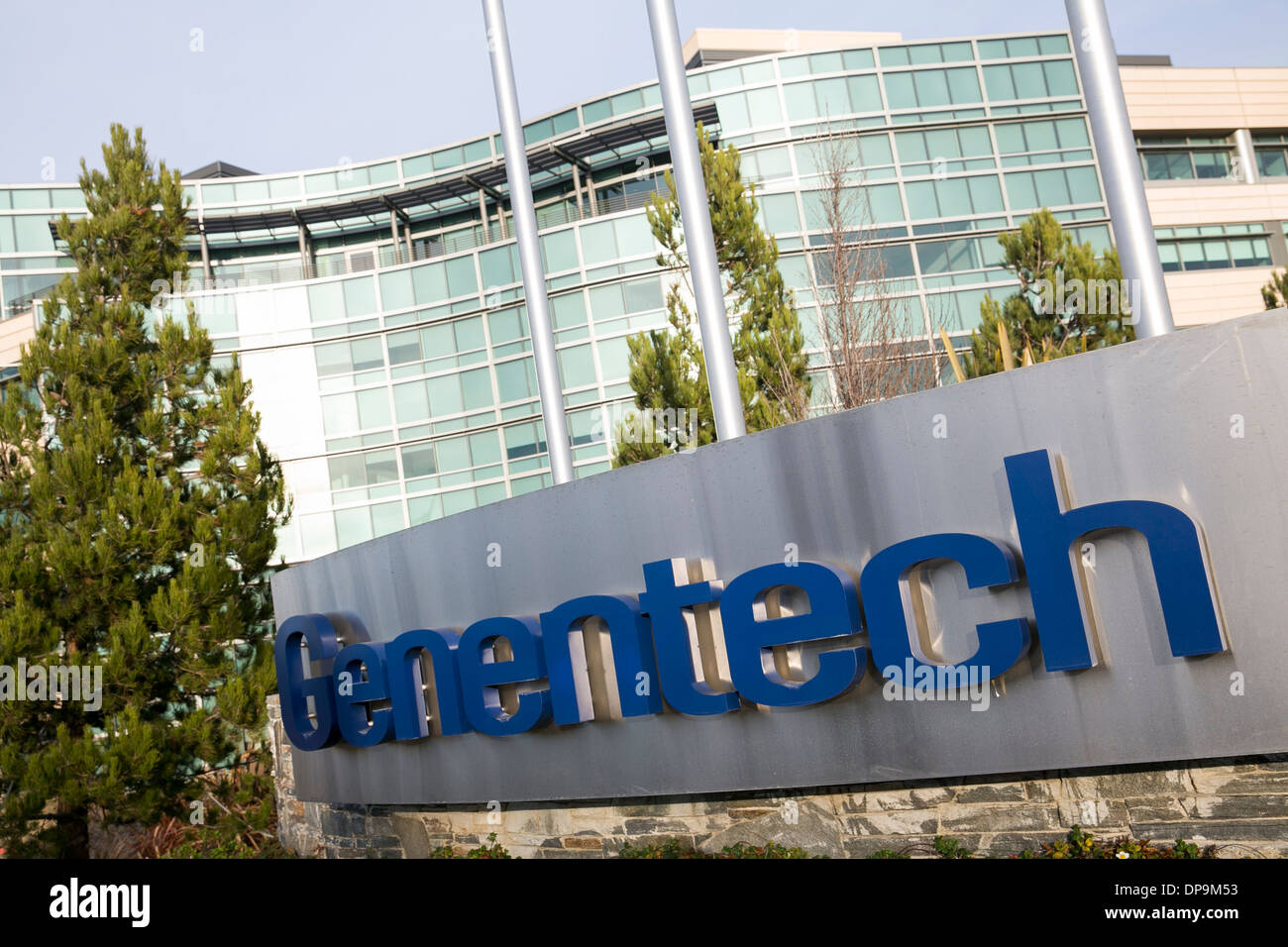 The headquarters campus of Genentech in San Francisco, California Stock ...