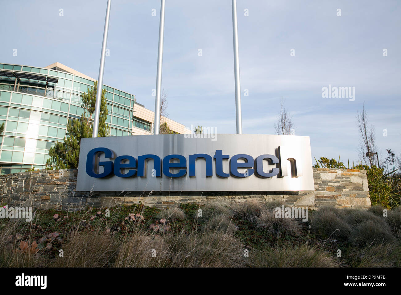 The headquarters campus of Genentech in San Francisco, California Stock ...