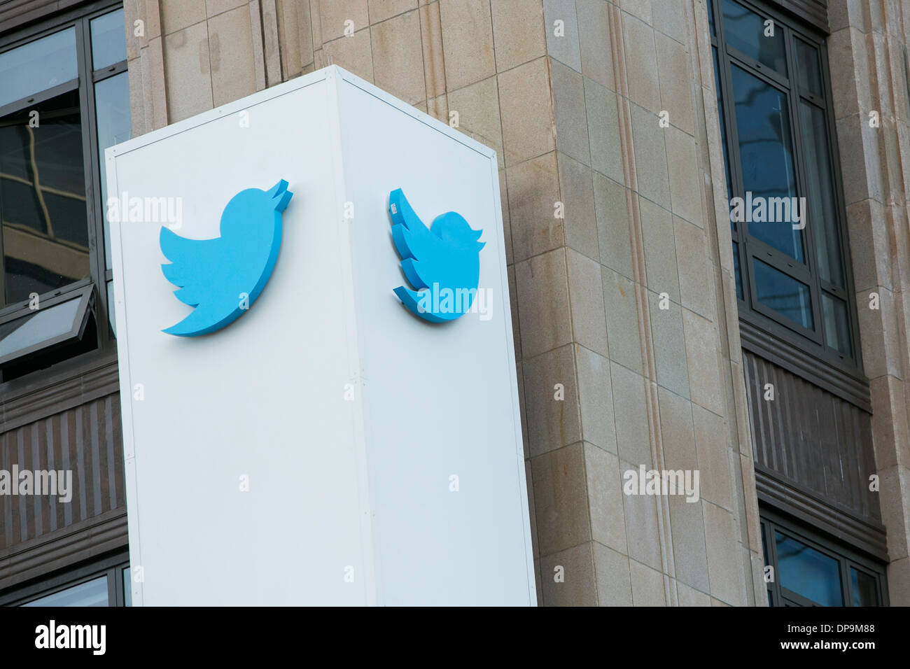 The headquarters of Twitter in San Francisco, California Stock Photo ...