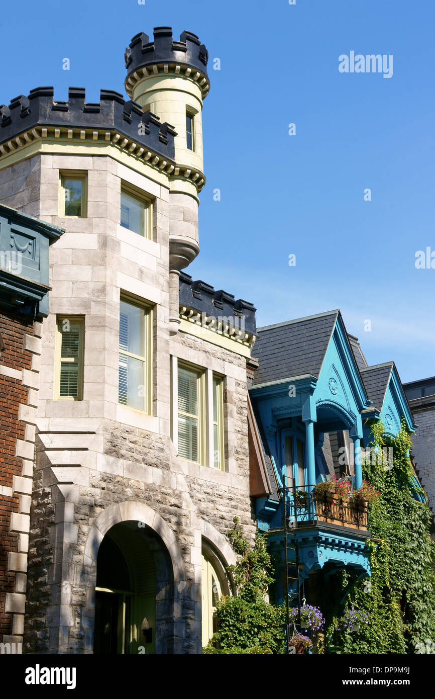 Colorful Victorian Architecture