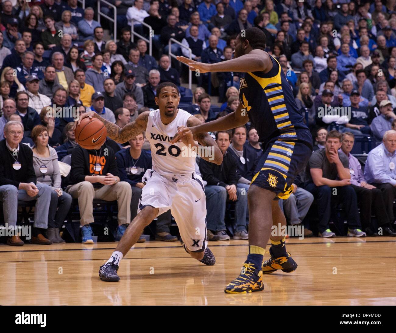 Cincinnati, OH, USA. 9th Jan, 2014. Xavier Musketeers forward Justin ...