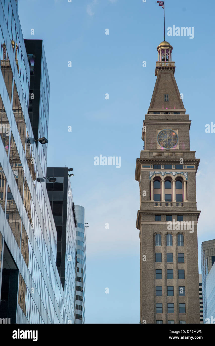 Buildings in downtown Denver, Colorado Stock Photo - Alamy