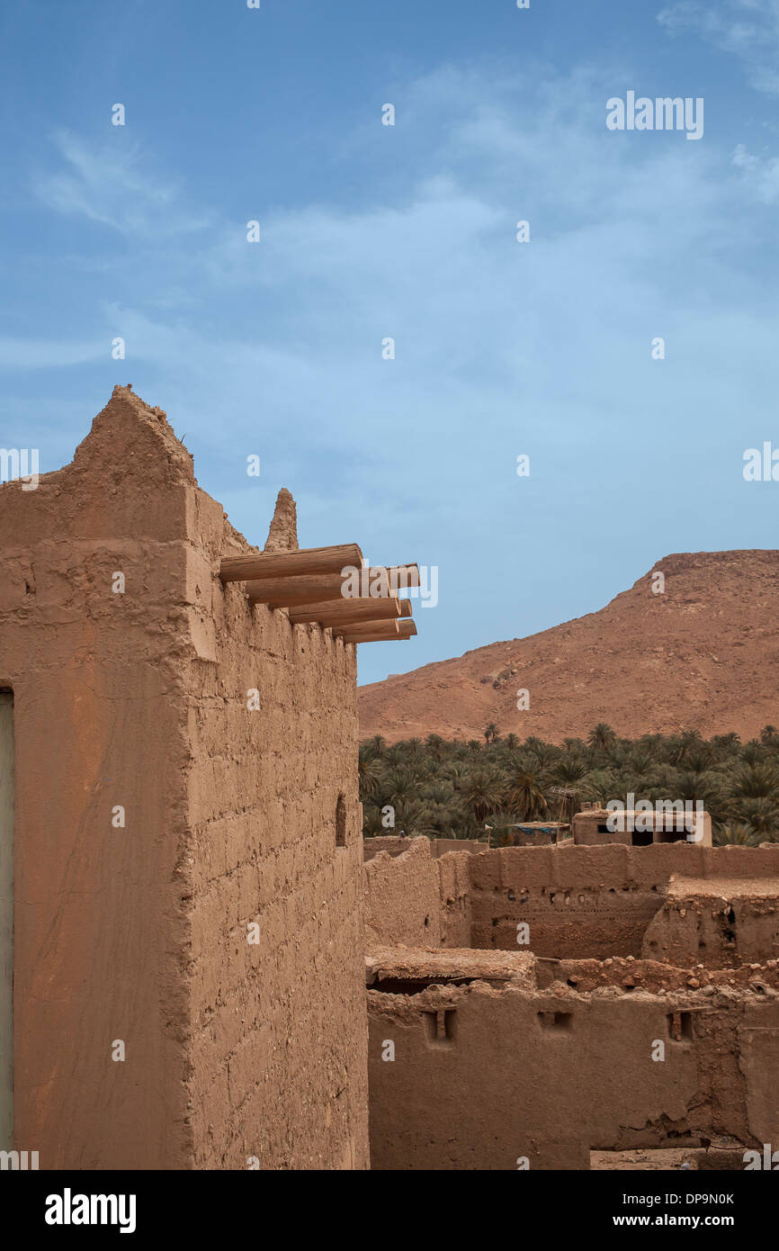 Typical traditional clay architecture in Morocco Stock Photo - Alamy