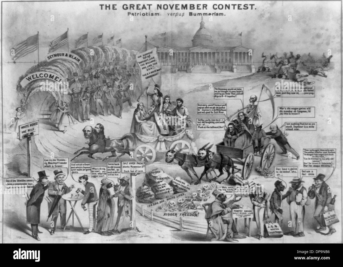 Election Of 1868 Grant Vs Seymour