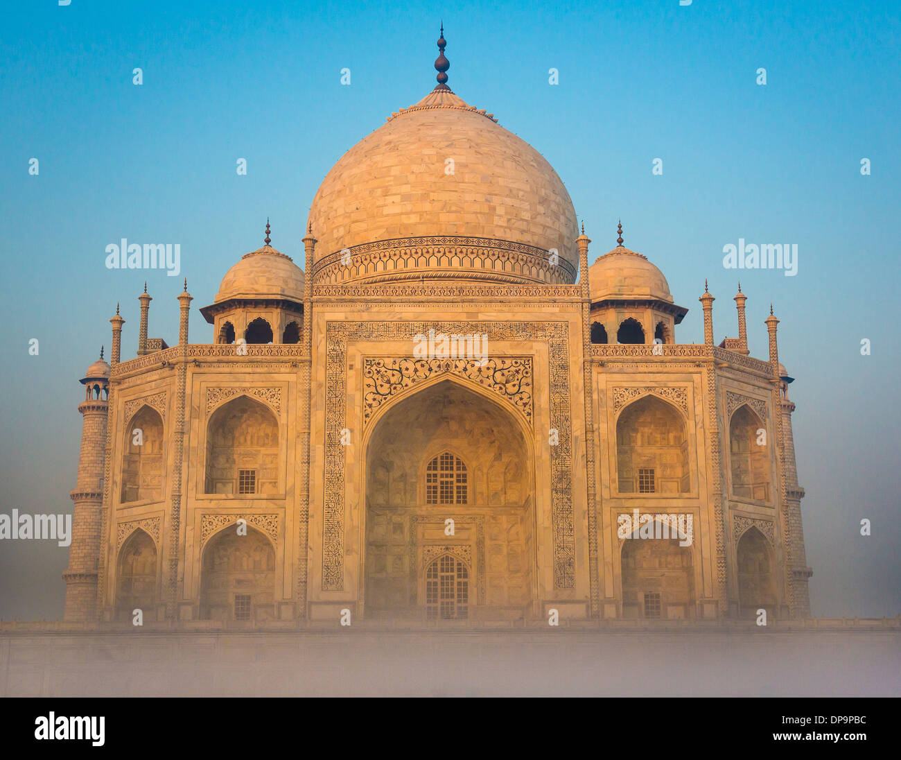 The Taj Mahal is a white marble mausoleum located in Agra, Uttar ...