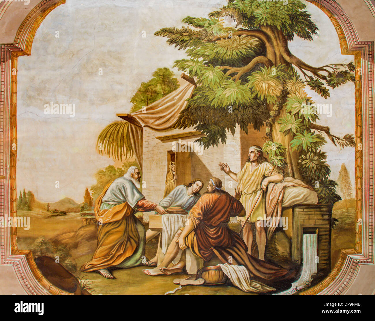 Three Angels Visiting Abraham