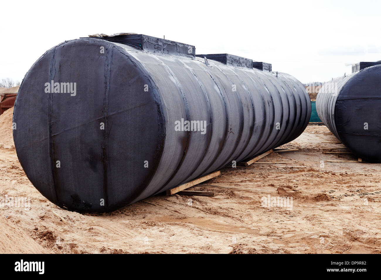 Fuel storage tank underground hi-res stock photography and images - Alamy