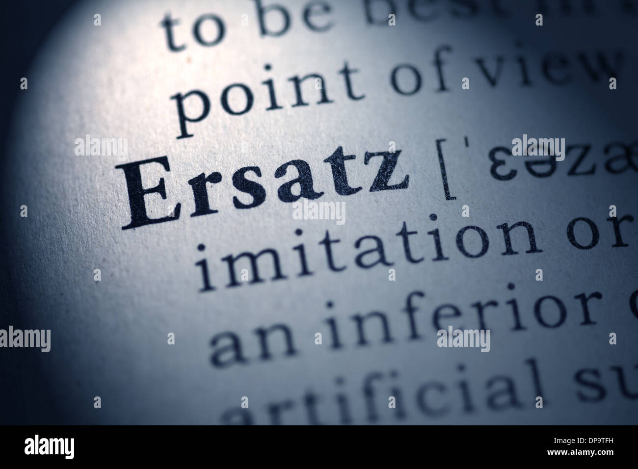 Fake dictionary definition word hi-res stock photography and images - Alamy