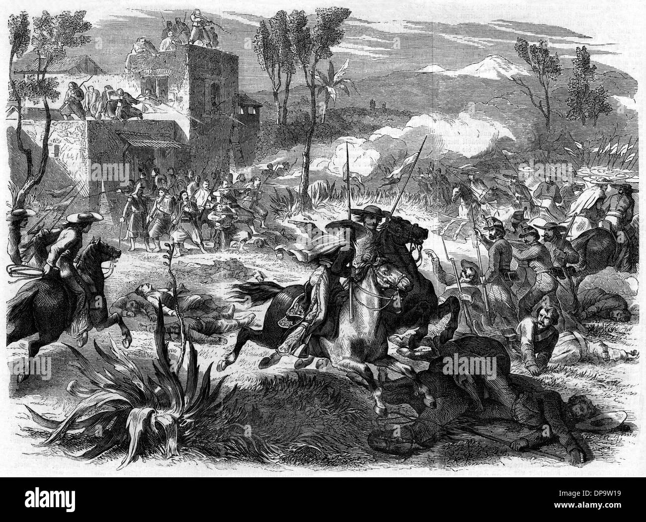 MEXICAN GUERRILLAS 1863 Stock Photo - Alamy