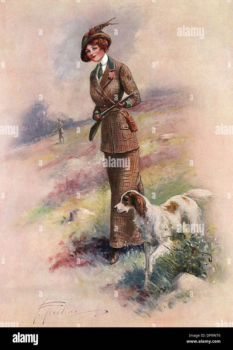 Lady hunting hi-res stock photography and images - Alamy