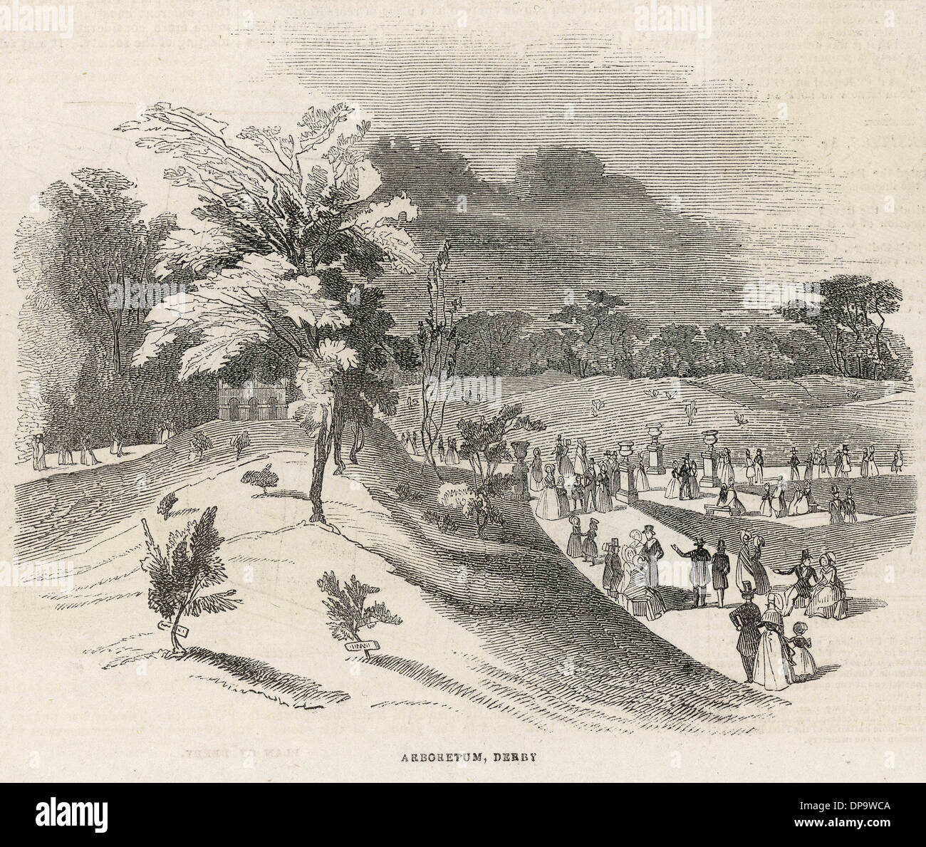 Derby arboretum, derby hi-res stock photography and images - Alamy