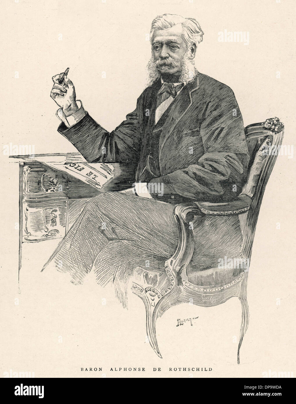 ALPHONSE DE ROTHSCHILD Stock Photo - Alamy