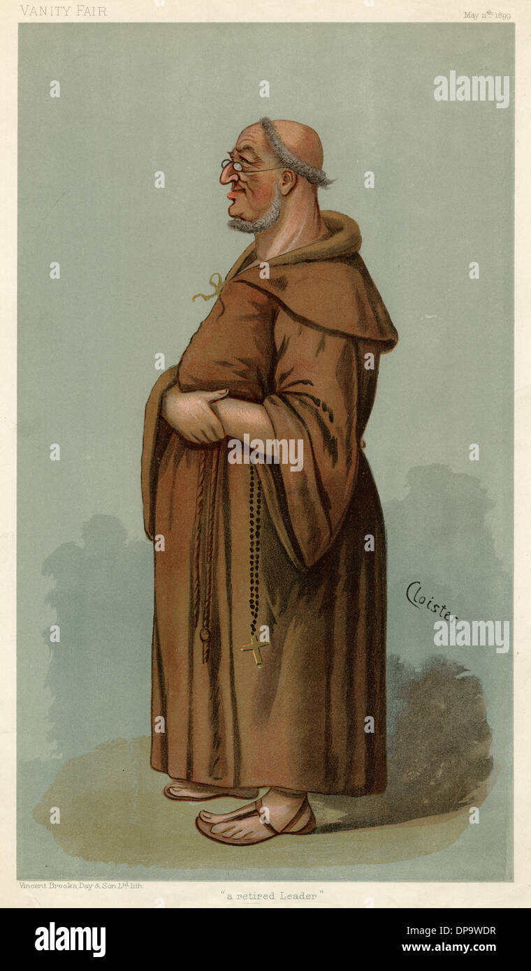 Tonsured monk hi-res stock photography and images - Alamy