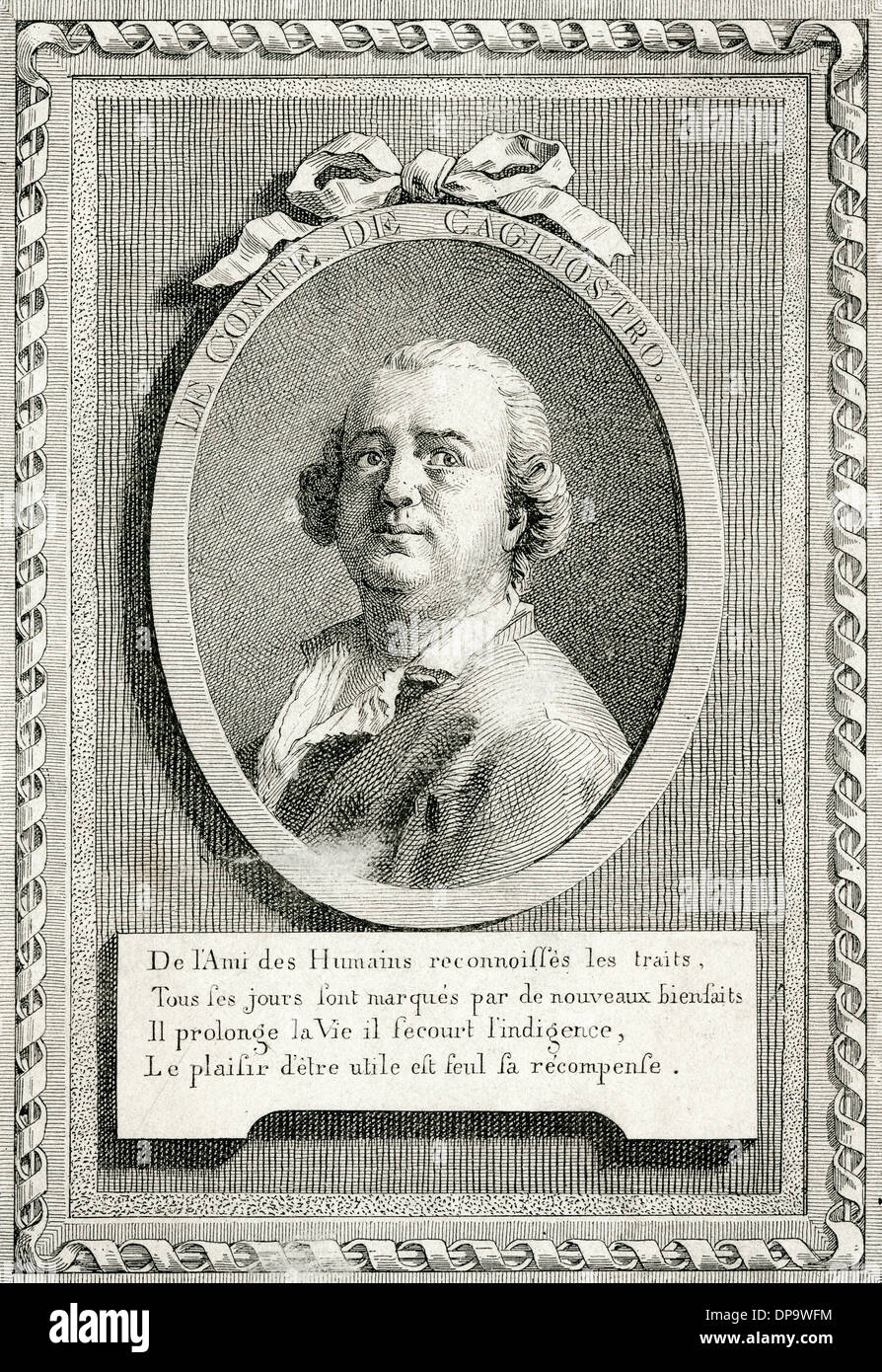 Cagliostro hi-res stock photography and images - Alamy