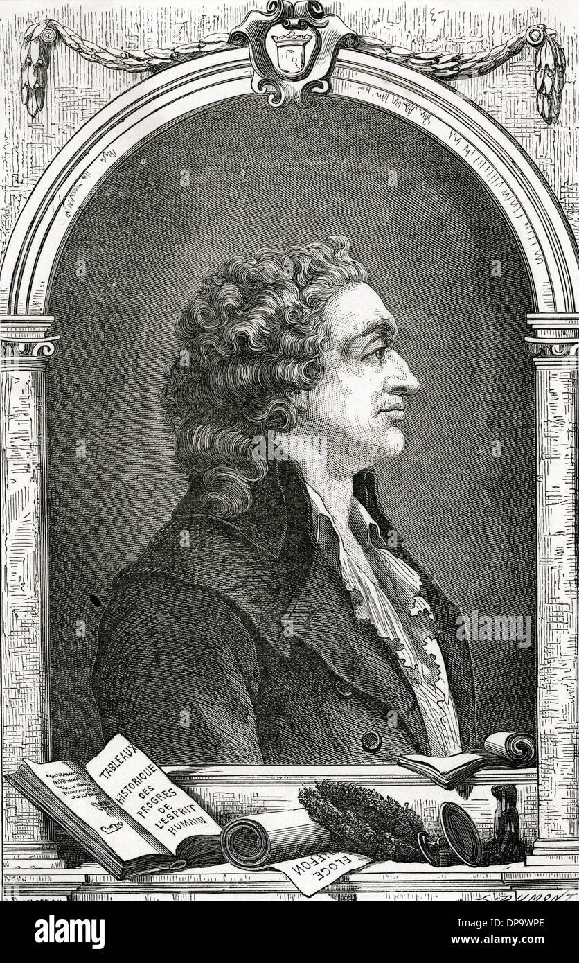 MARQUIS DE CONDORCET Stock Photo - Alamy