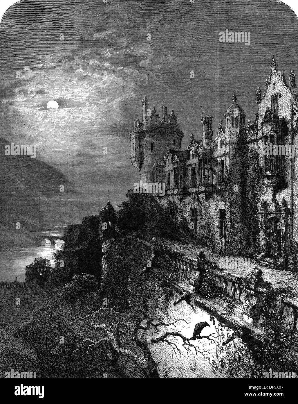 Ghosts castle hi-res stock photography and images - Alamy