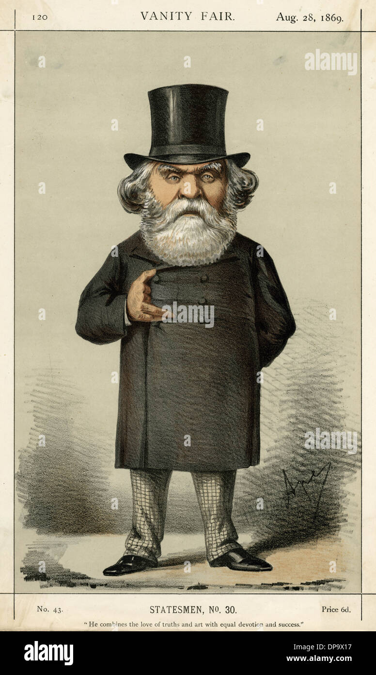 Austen Henry Layard Stock Photo - Alamy