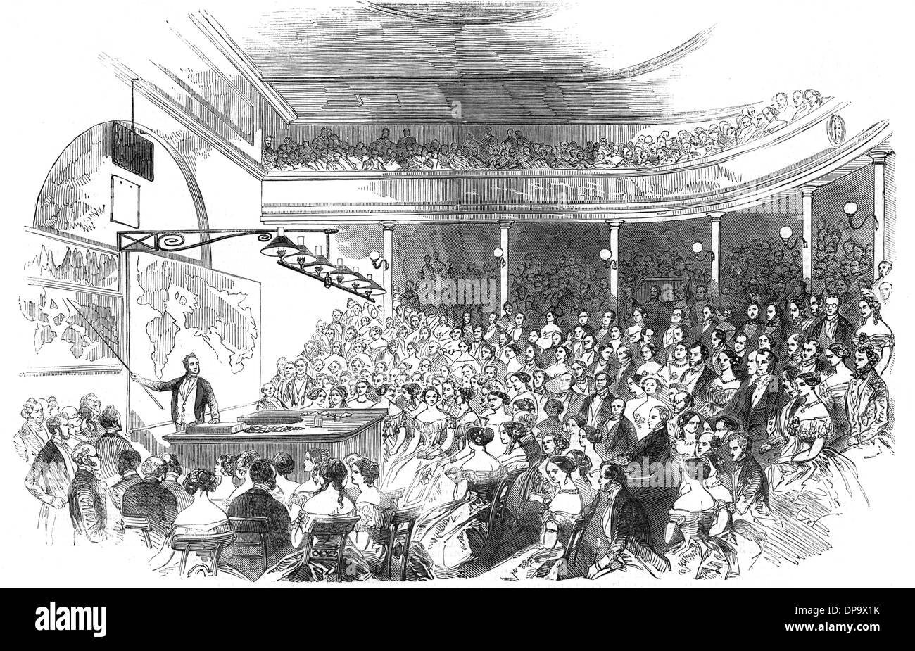Victorian science lecture hi-res stock photography and images - Alamy