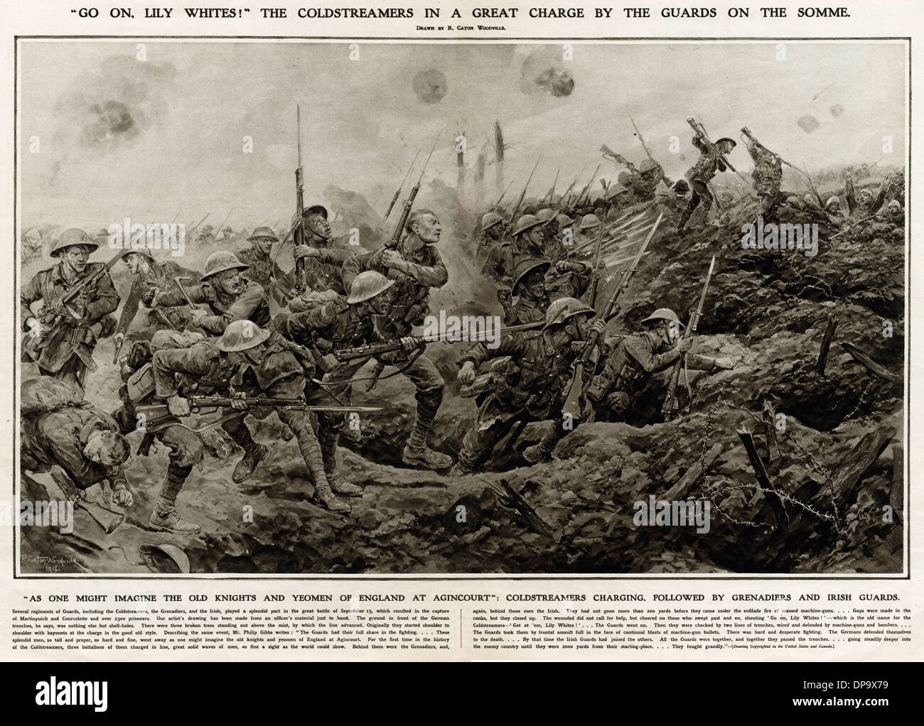 World war one bayonet charge hi-res stock photography and images - Alamy