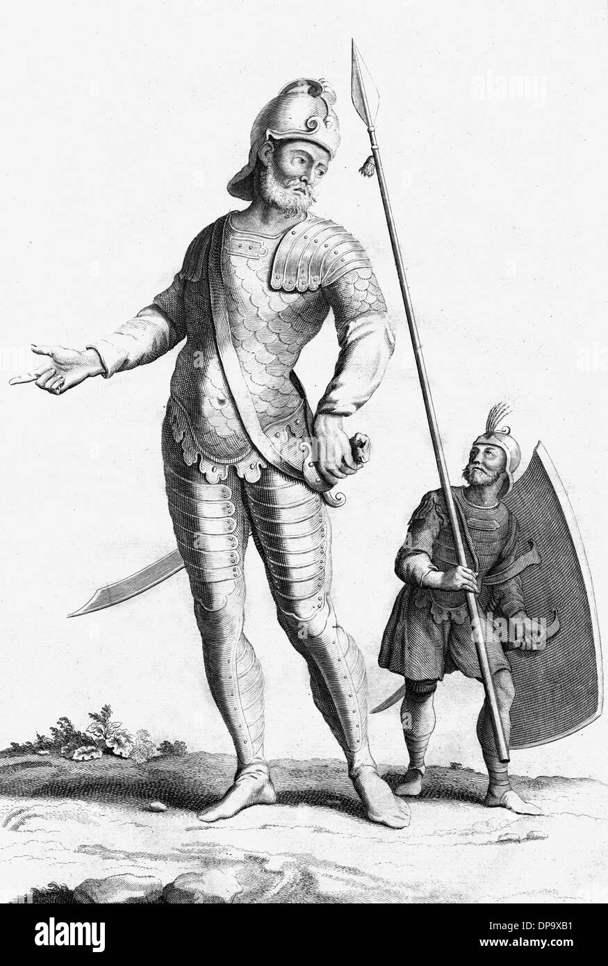 David and goliath Black and White Stock Photos & Images - Alamy