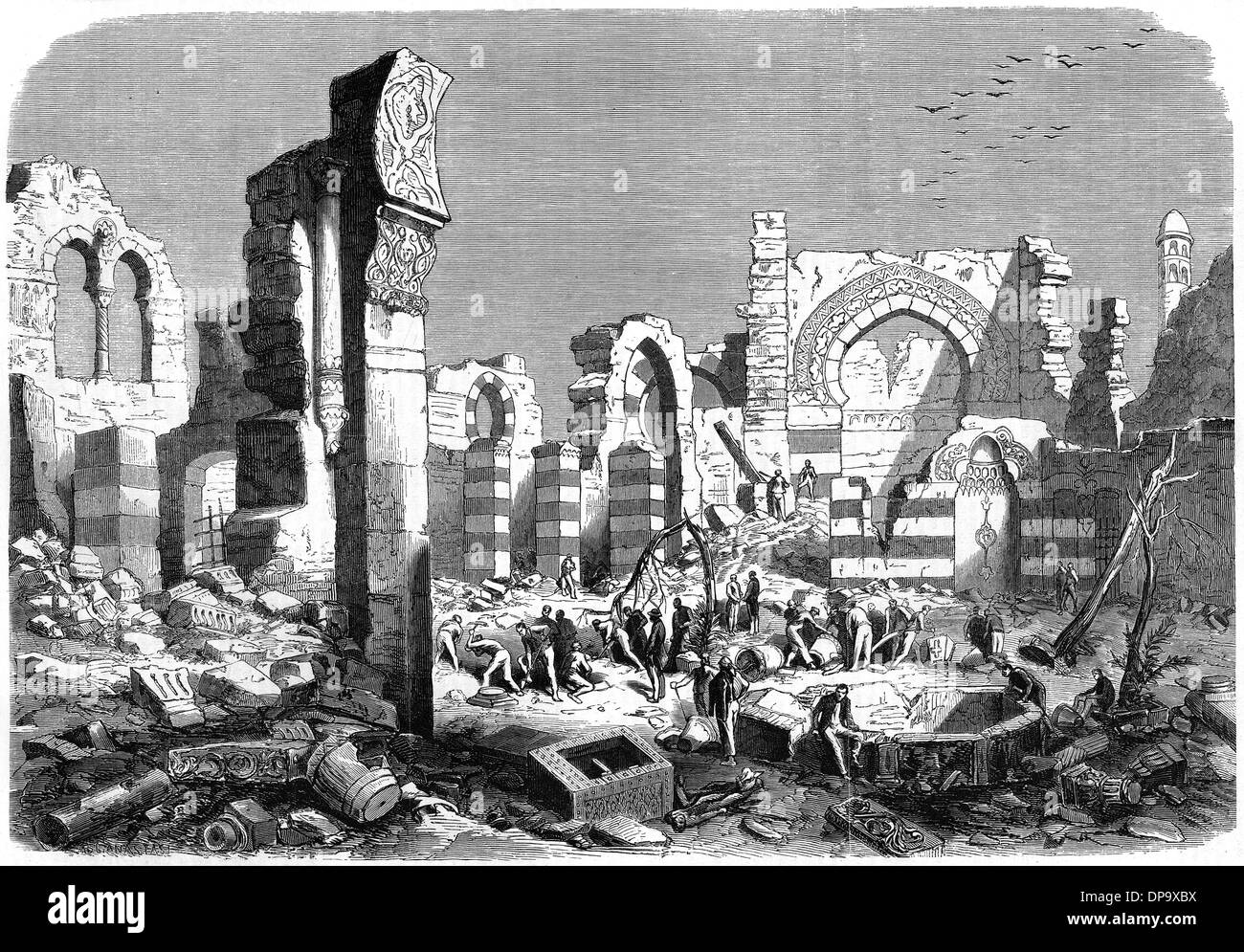 Damascus ruins hi-res stock photography and images - Alamy