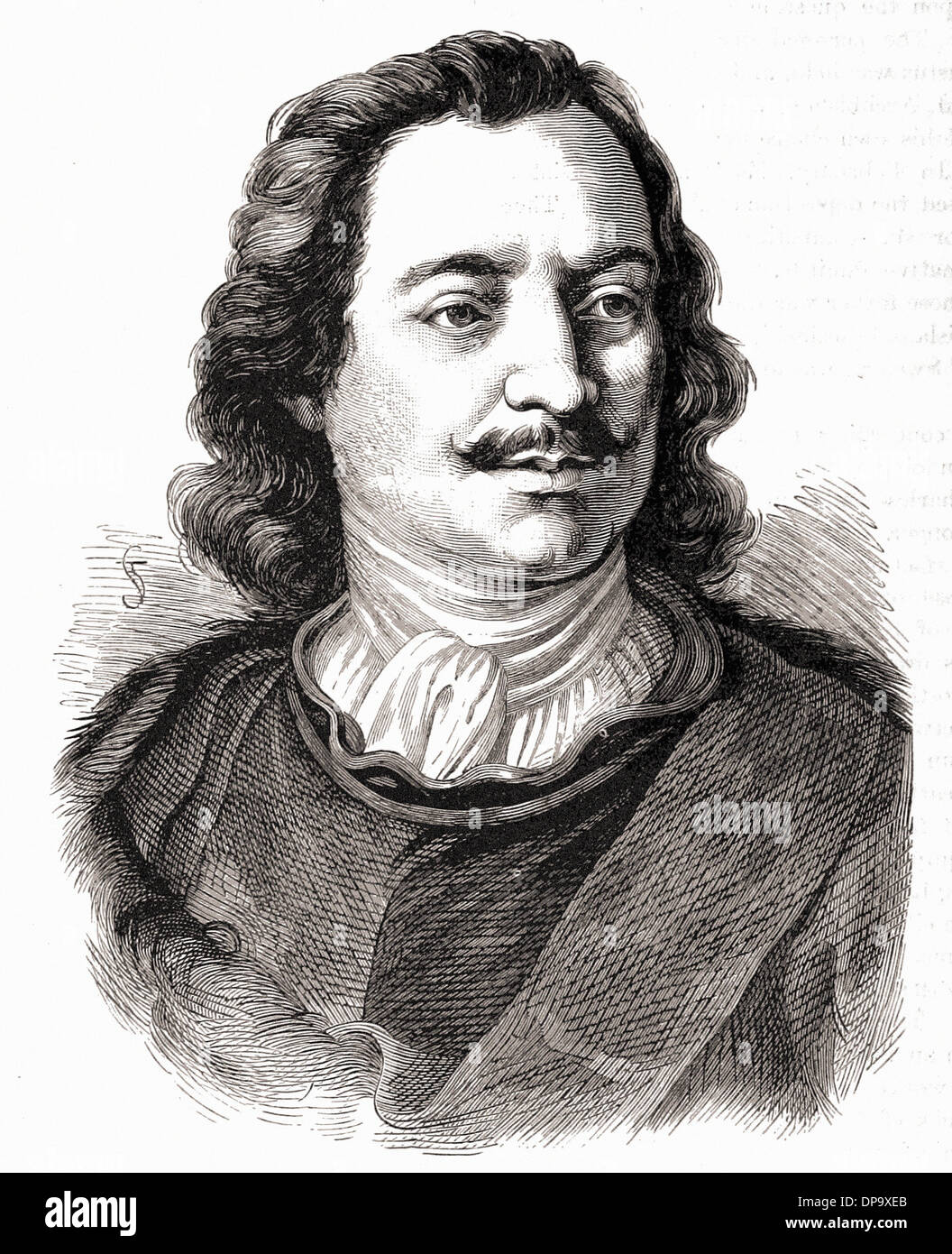 Peter the great portrait hi-res stock photography and images - Alamy