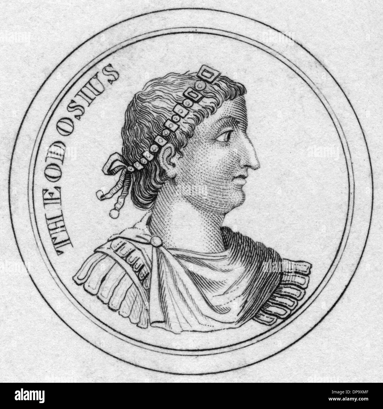 Emperor Theodosius I Stock Photo - Alamy