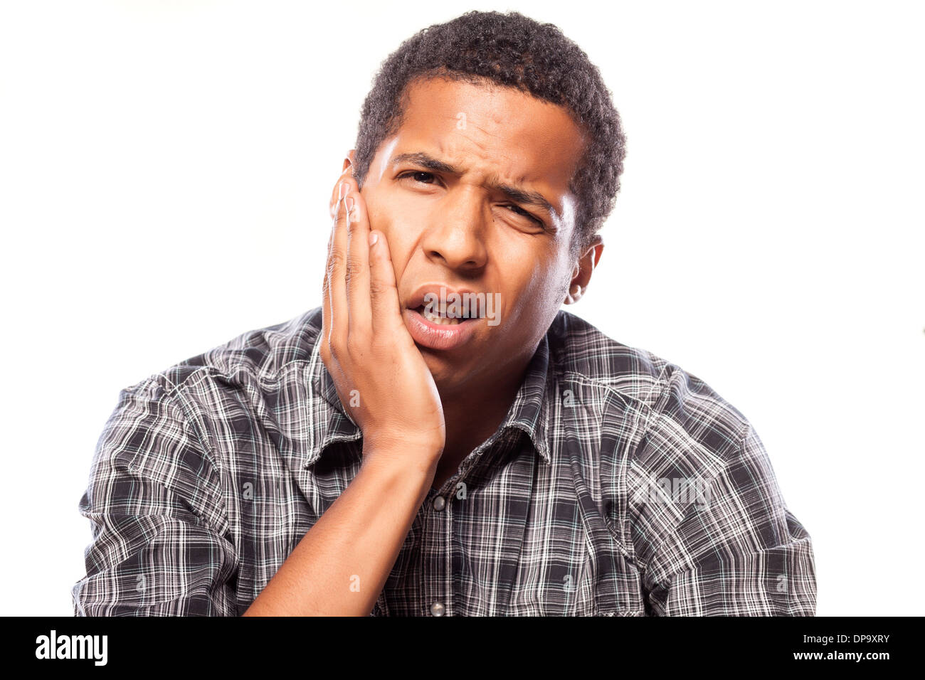 Dentistry concept young black hi-res stock photography and images - Alamy
