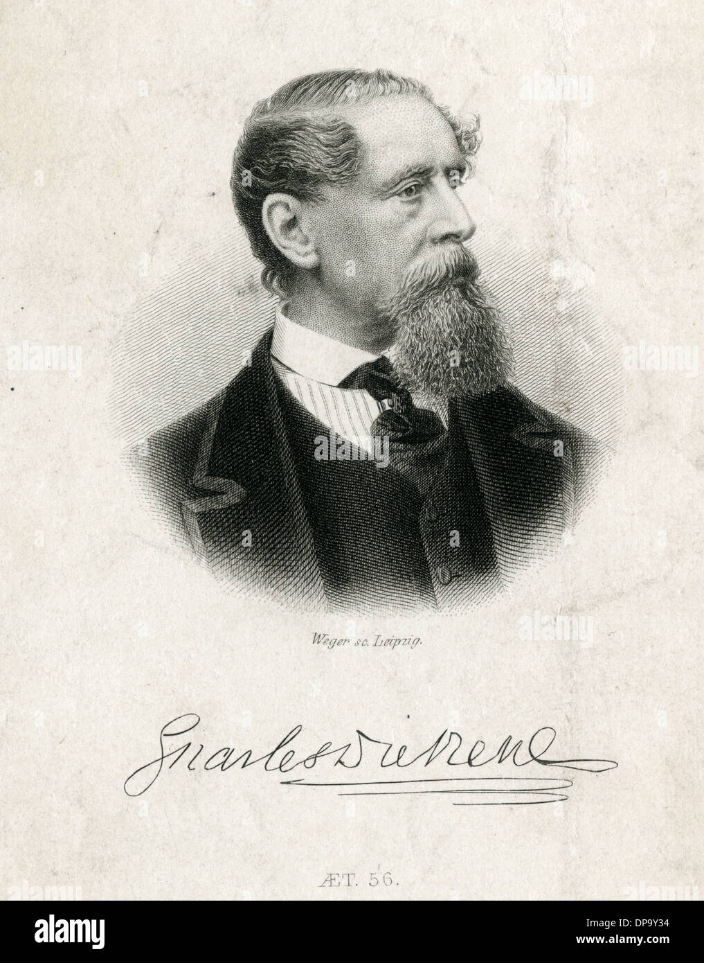 Charles dickens signature hi-res stock photography and images - Alamy
