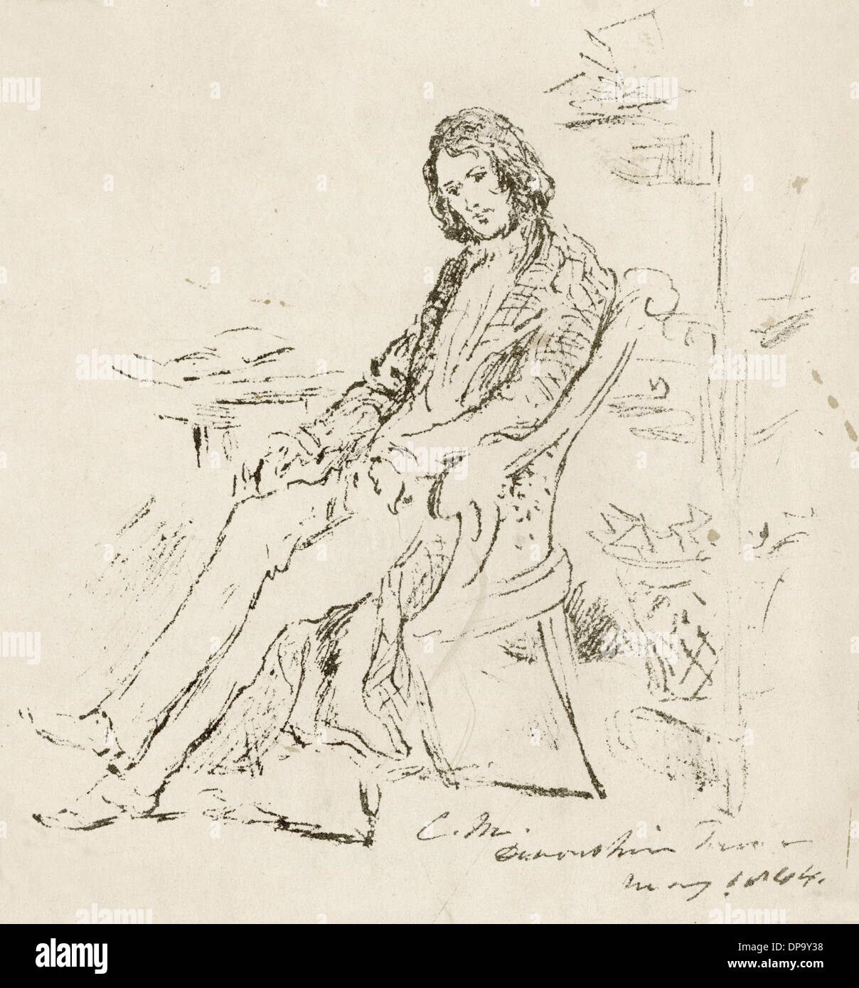 Maclise dickens hi-res stock photography and images - Alamy