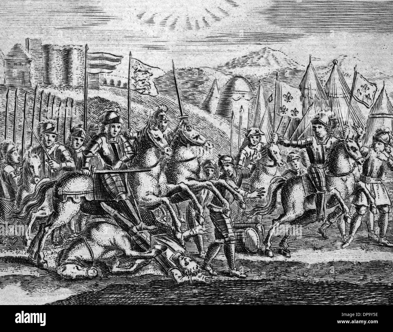 100 years war crecy hi-res stock photography and images - Alamy